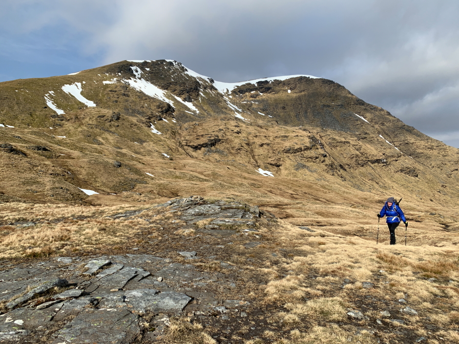 Beinn Achaladair South Top, Beinn Achaladair, Meall Buidhe and Beinn a ...